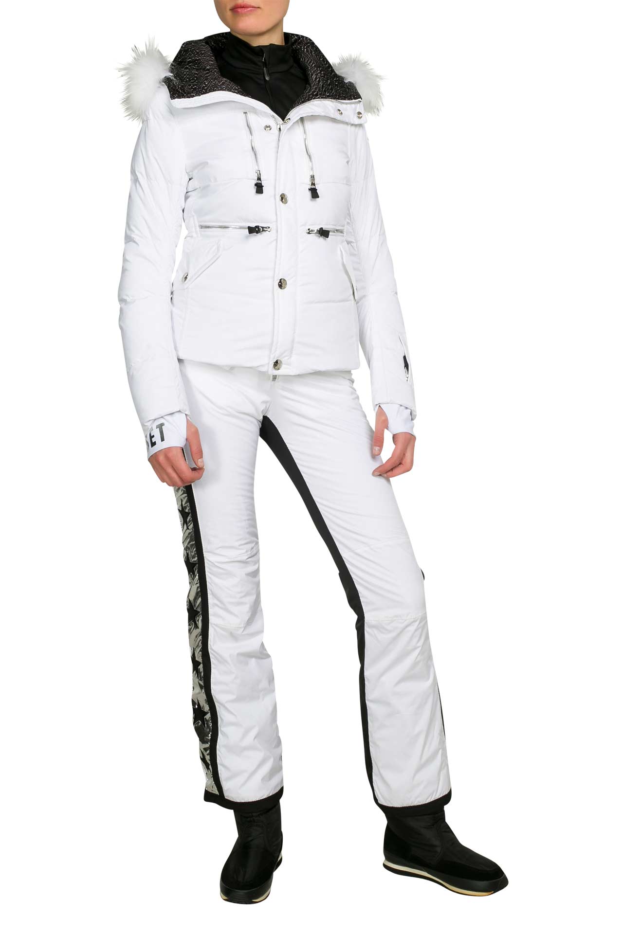 Skijacke 'Chiara' weiß - JET SET » günstig online kaufen | OUTLETCITY.COM